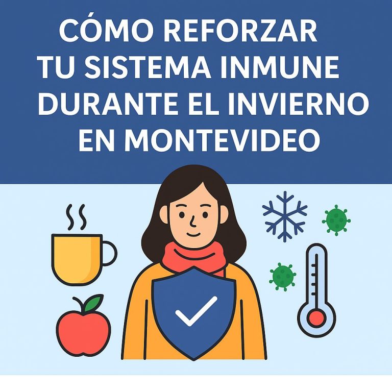 Cómo reforzar tu sistema inmune durante el invierno en Montevideo ...